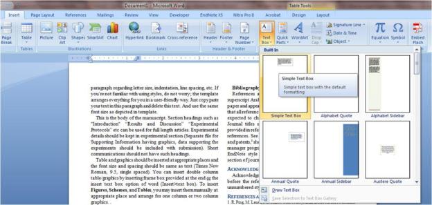 How to insert figure in article template – ScienceIn Publishing