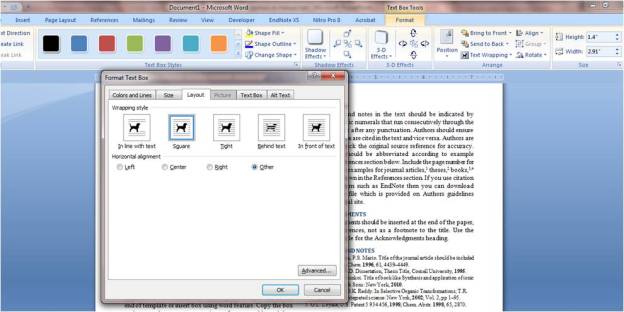 How to insert figure in article template – ScienceIn Publishing